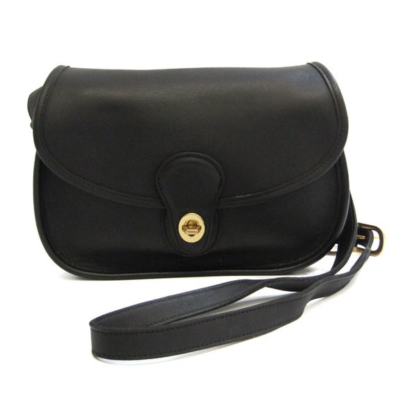 Coach | Bags | Coach Old 9954 Womens Leather Shoulder Bag Black | Poshmark